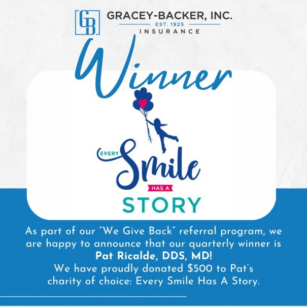 We Give Back | Gracey Backer, Inc.